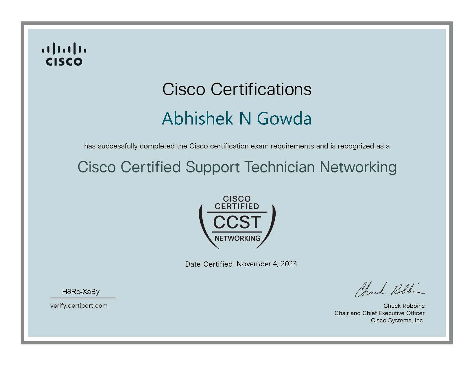 Cisco – Degree Plus